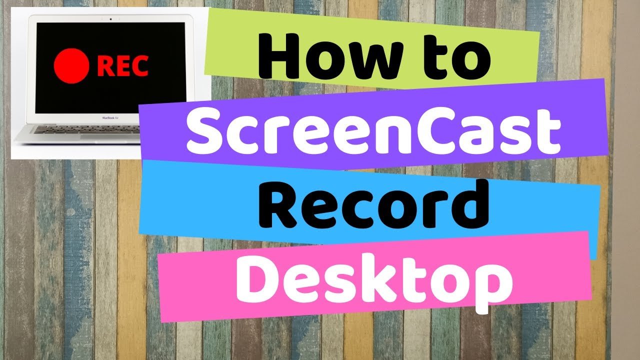 Record ScreenCast using OBS on Windows, Linux or Mac